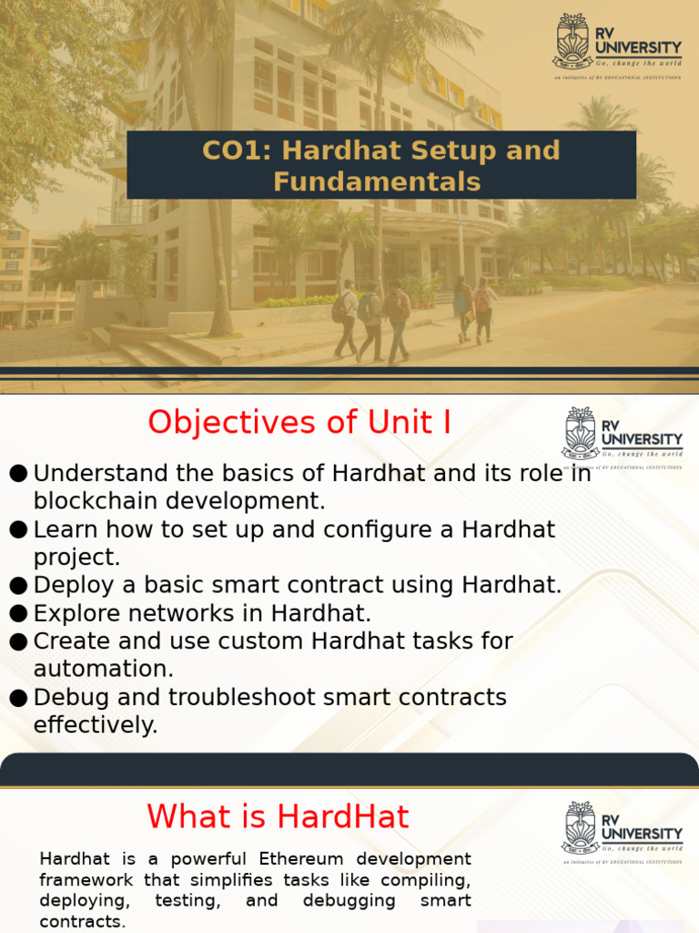 Hardhat Setup for Smart Contract Development | PDF | Computer ...
