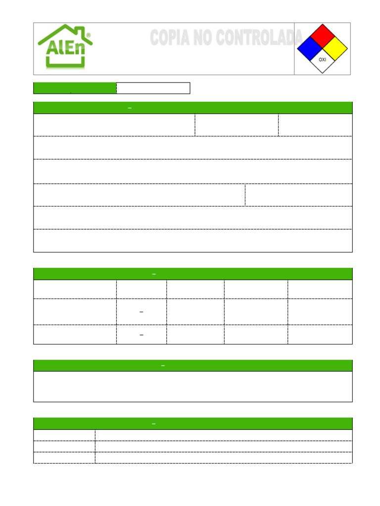 Hs Clorox Regular (2) | PDF | Blanqueador | Sustancias químicas