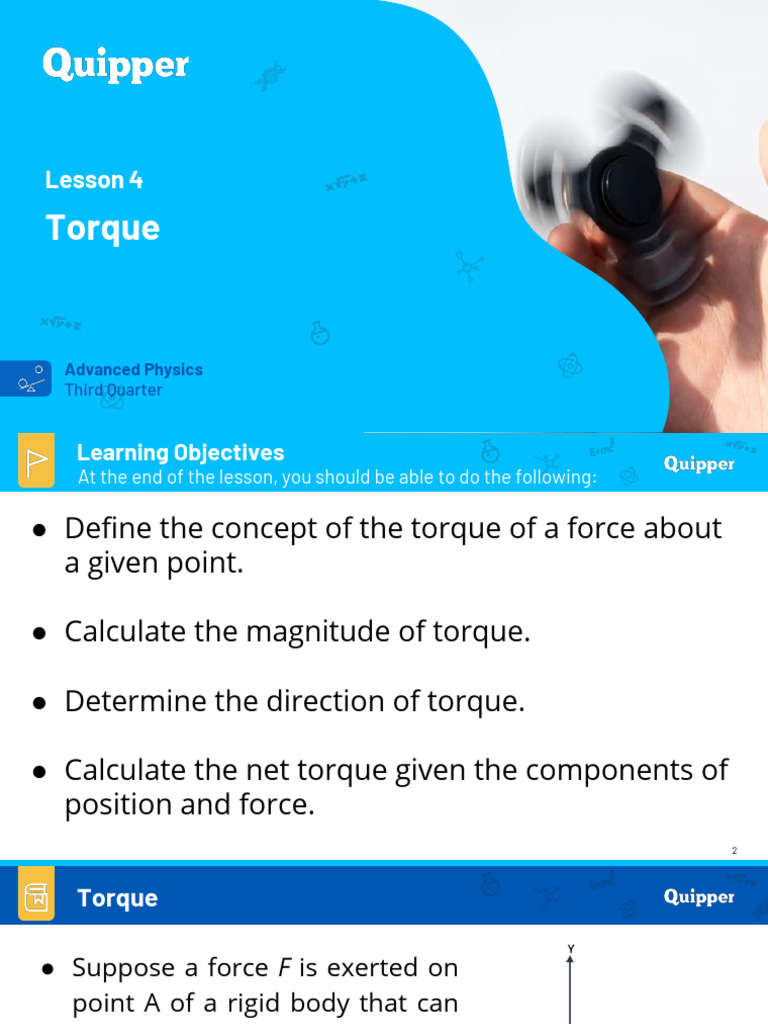 Understanding Torque in Physics | PDF | Torque | Force