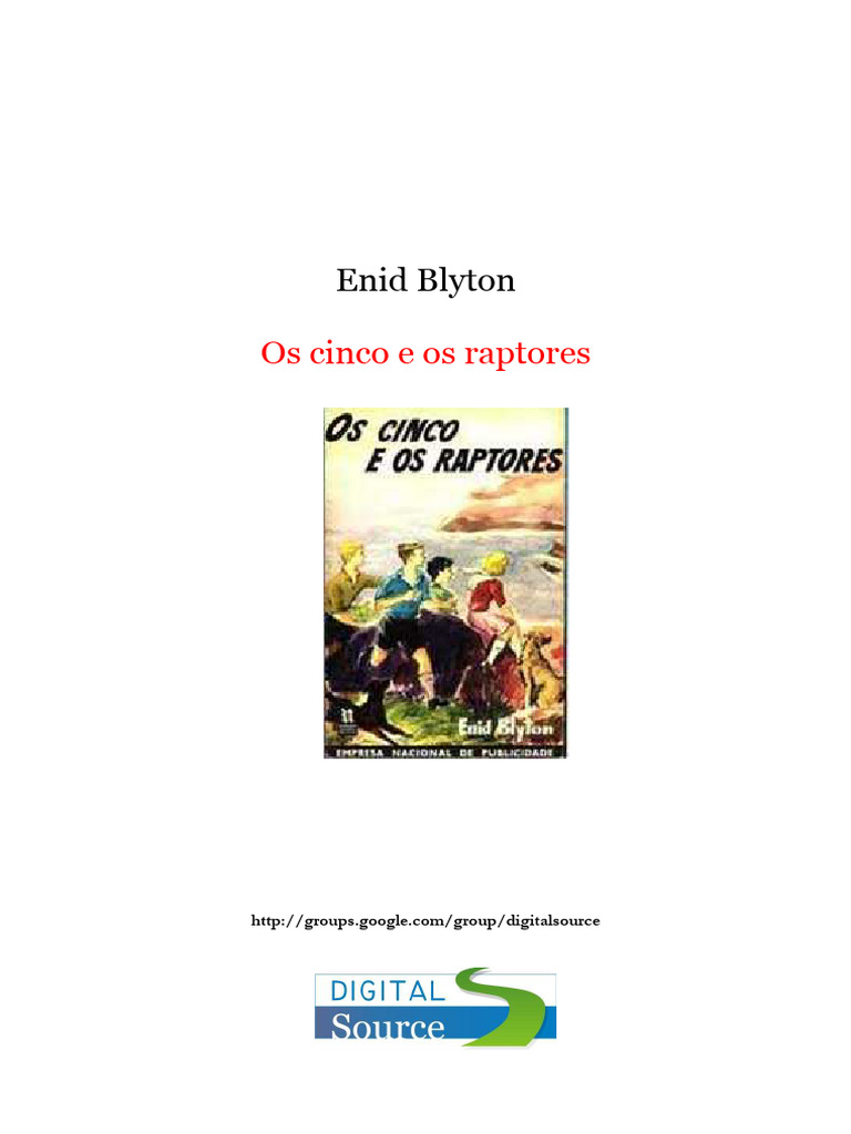 Enid Blyton (Cinco 14) Os Cinco e Os Raptores | PDF | Cães | Deus
