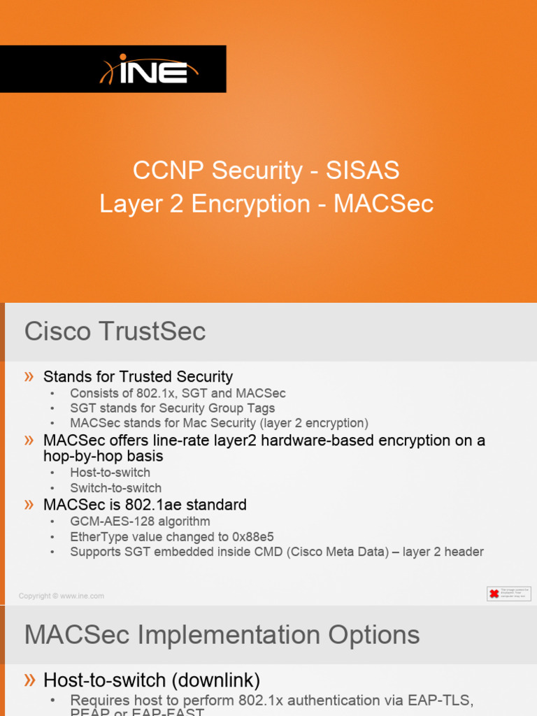 SISAS.5001.Layer 2 Encryption MacSec.v001 | PDF | Internet Architecture ...