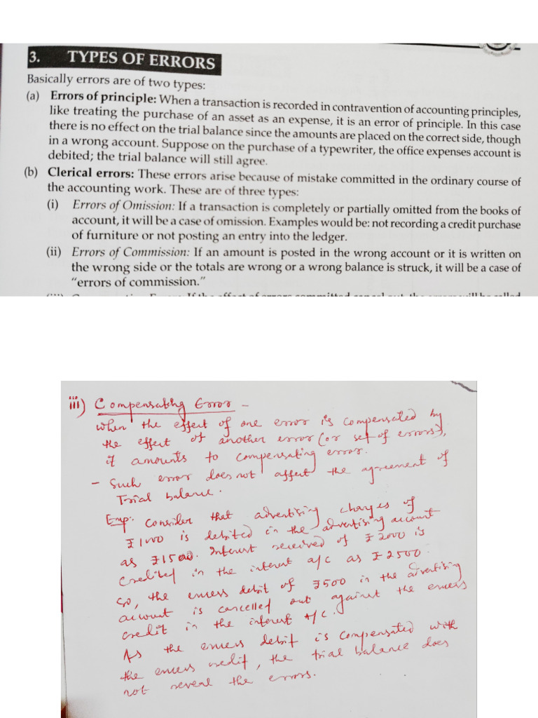 Rectification of Error 1 | PDF