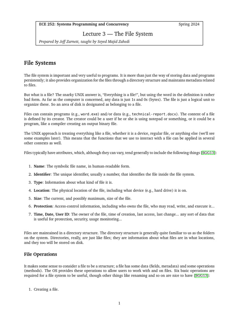 L03 | PDF | Computer File | Directory (Computing)