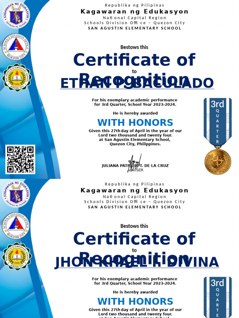 CATTLEYA-CERTIFICATE-1ST-2ND | PDF | Philippines