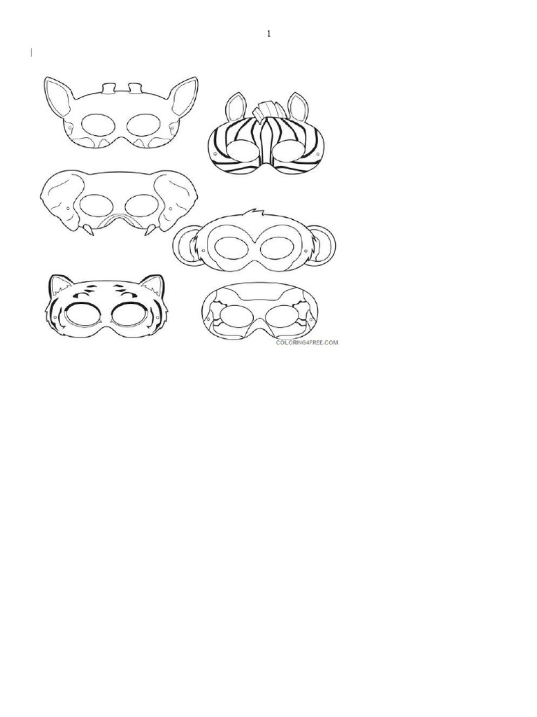 jungle masks | PDF