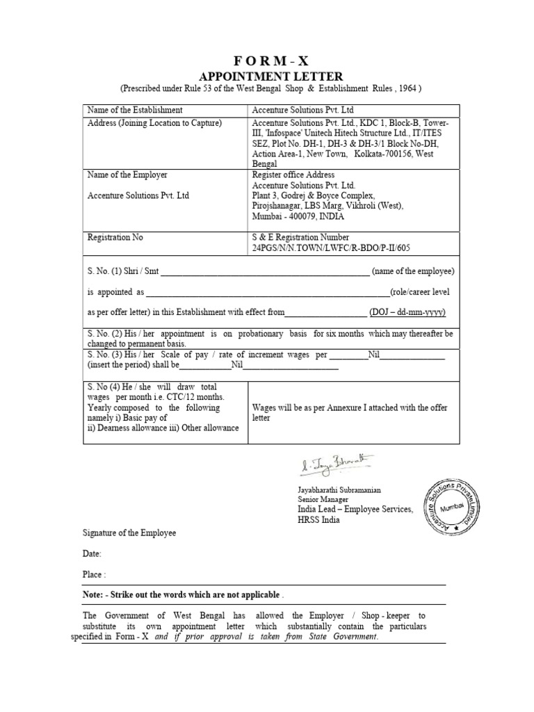 Form X | PDF | Industrial Relations | Employment Compensation