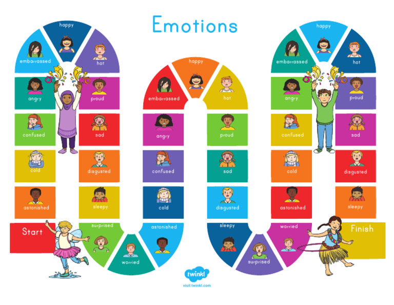 Emotions Game Board | PDF