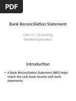 Bank Reconciliation Statement Format | PDF | Overdraft | Banks