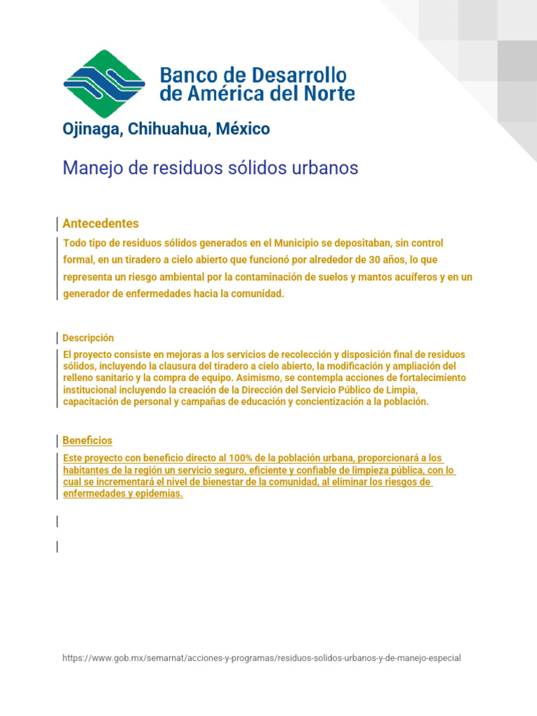 residuos solidos urbanos | PDF