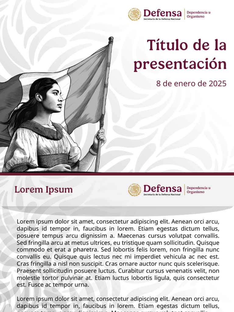 Plantilla Presentacion - Carta MMTT | PDF