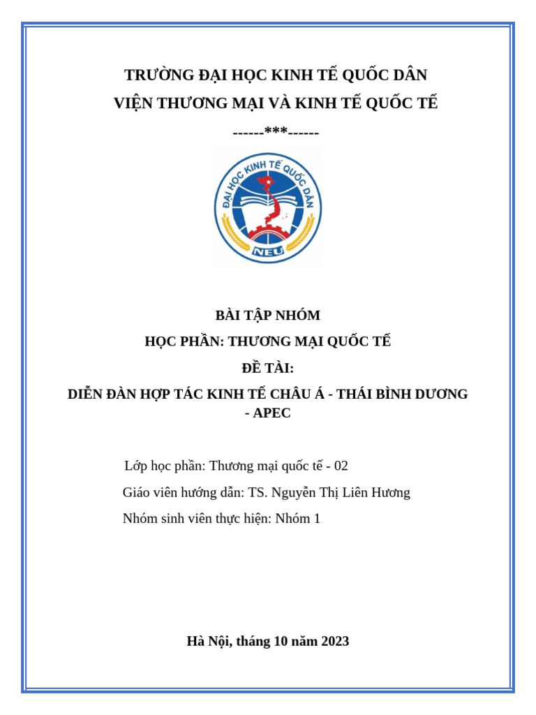 Bài TMQT nhóm 1 | PDF