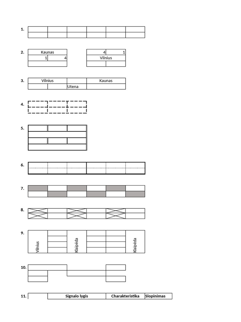 Excel Lenteles | PDF