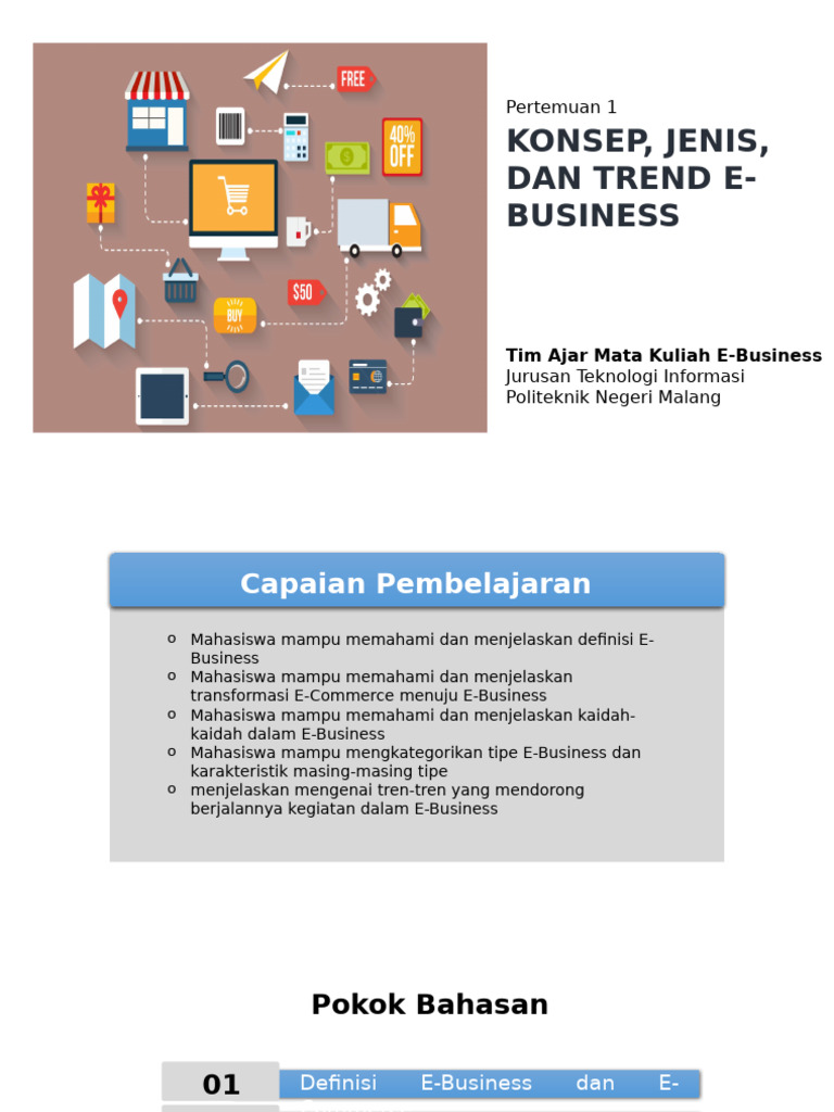 E Bisnis Gabungan | PDF