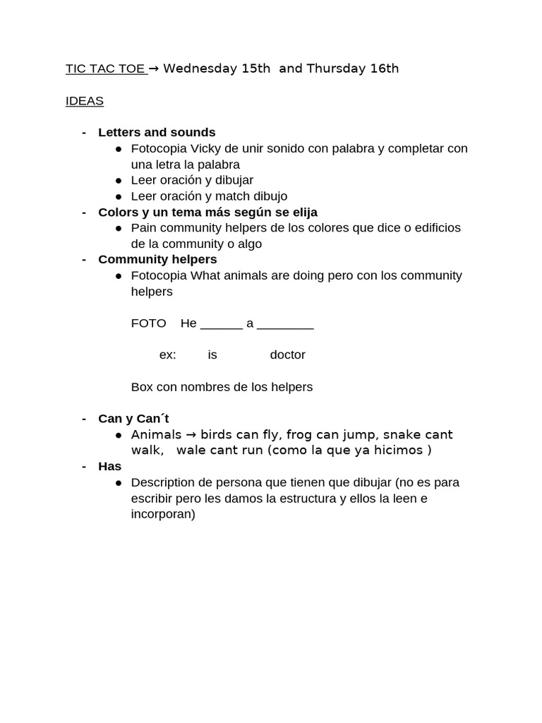 TIC TAC TOE | PDF
