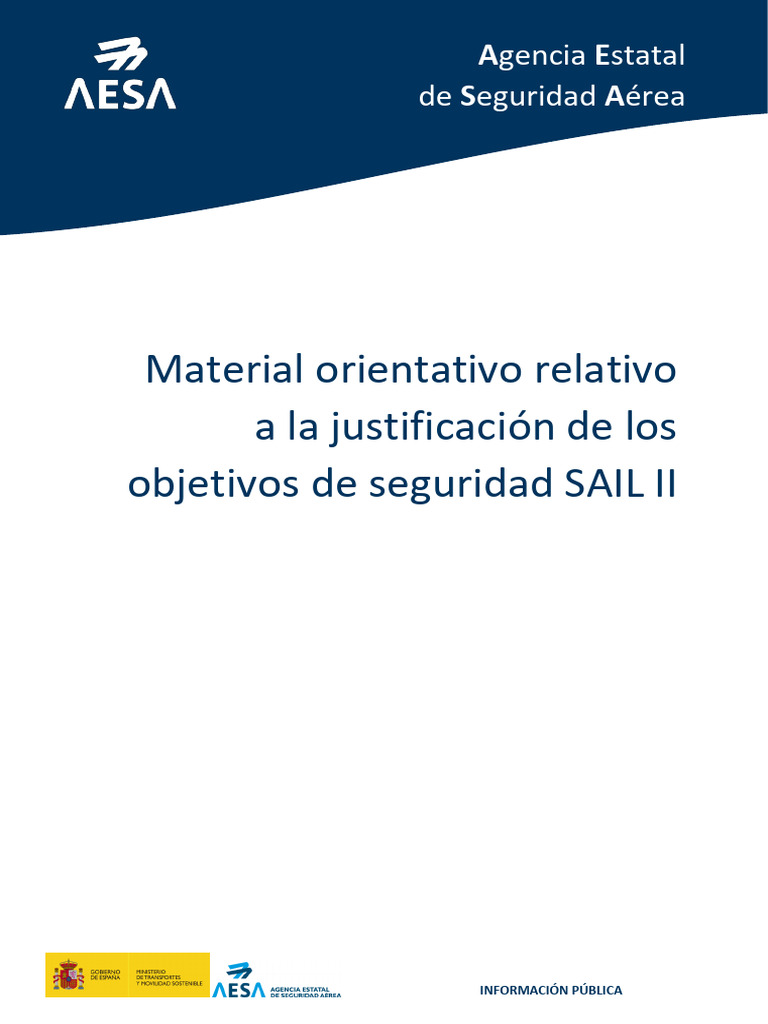 UAS-OPR-P01-DT04 - Ed 05 - Guia Justificacion OSOs SAIL II | PDF ...