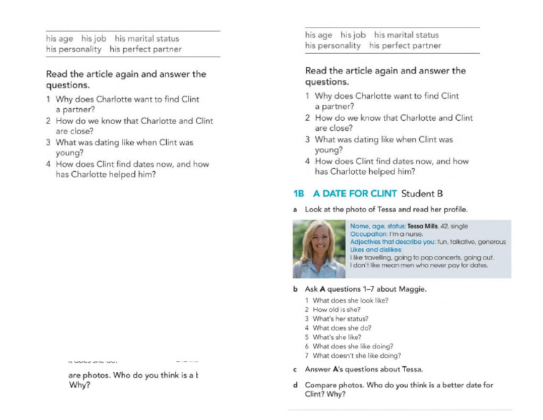 A Date For Clint | PDF