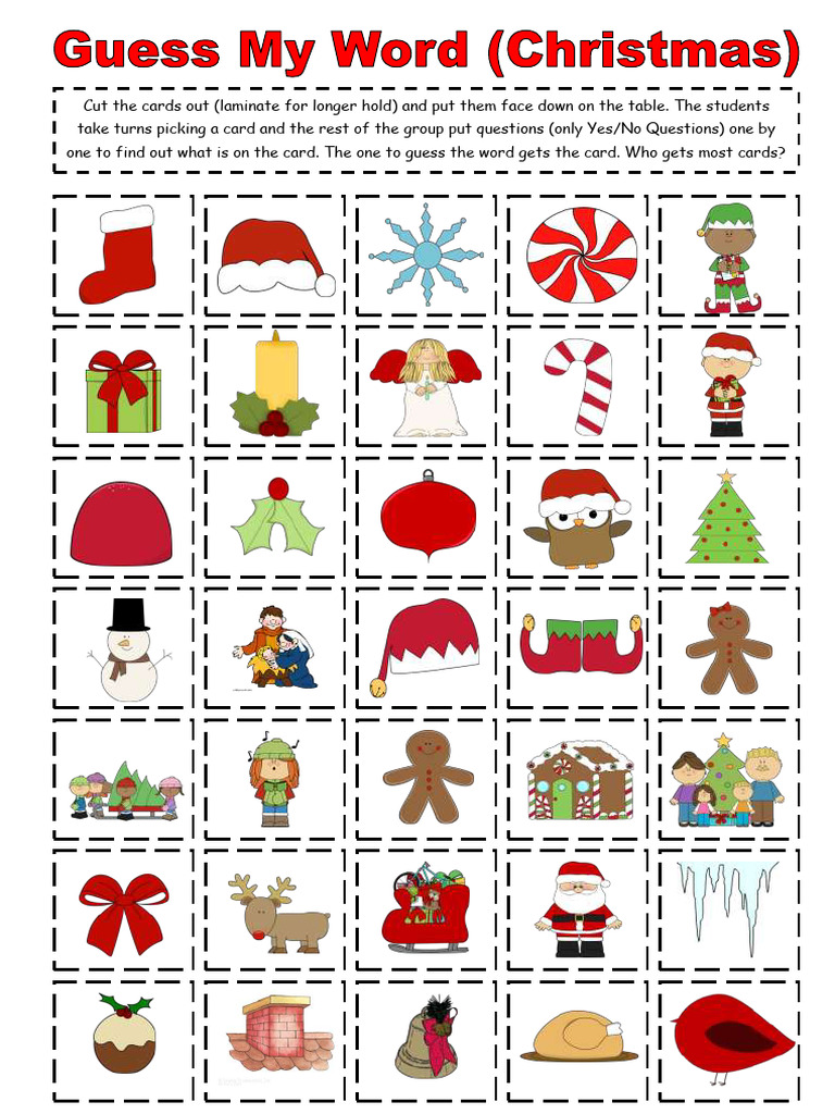 GAME - Guess My Word | PDF