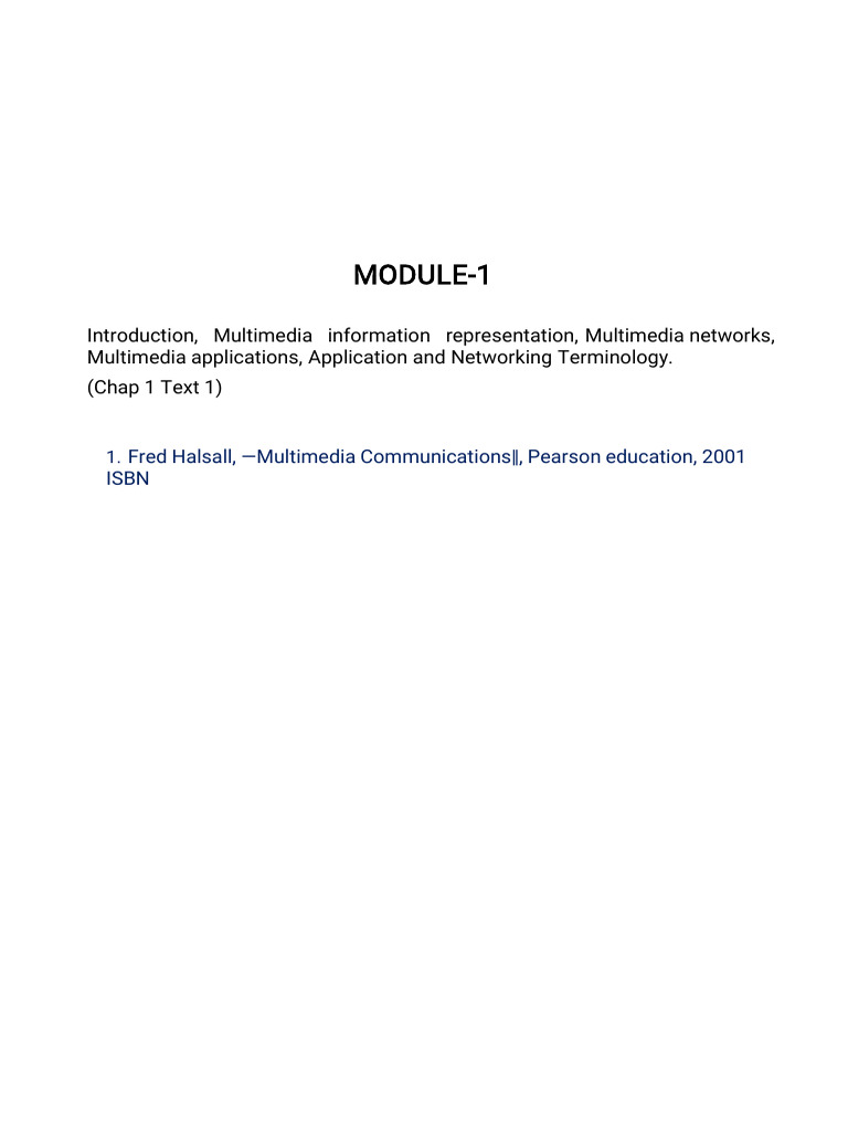 mmc module 1 | PDF | World Wide Web | Internet & Web