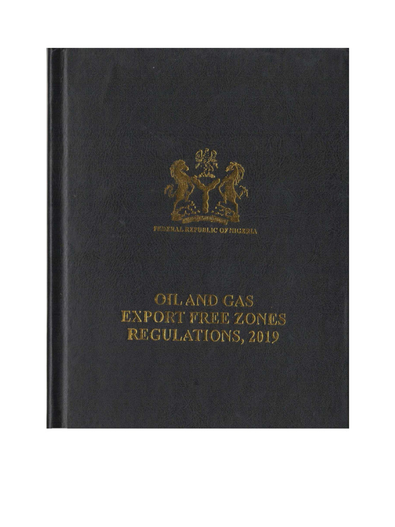 OGFZA Regulations 2019 | PDF