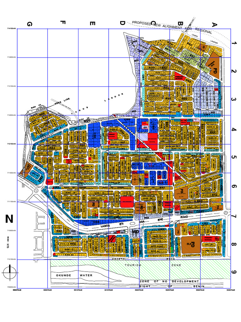 REVISED-LEKKI-PENINSULA-SCHEME-1-LANDUSE-MAP-CAD-2-Model | PDF