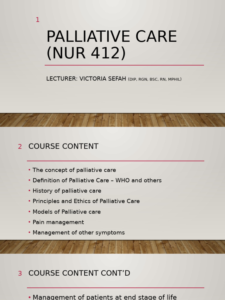 Understanding Palliative Care Essentials | PDF | Palliative Care | Hospice