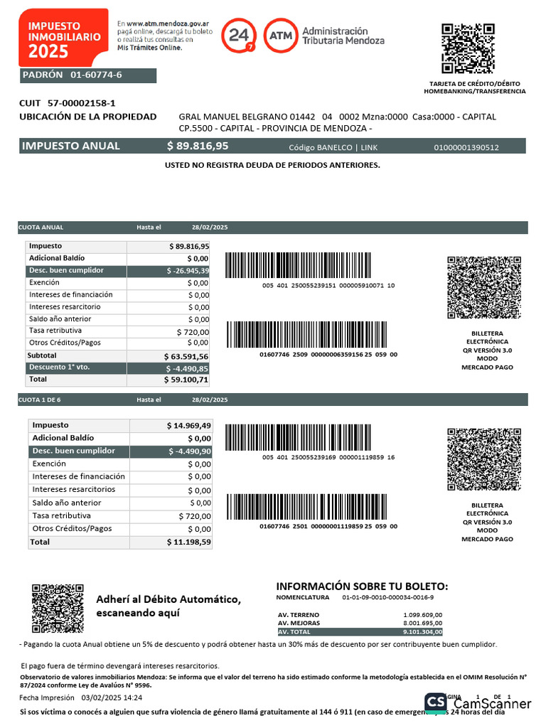 Boleta 3 | PDF | Servicios financieros | Bancario