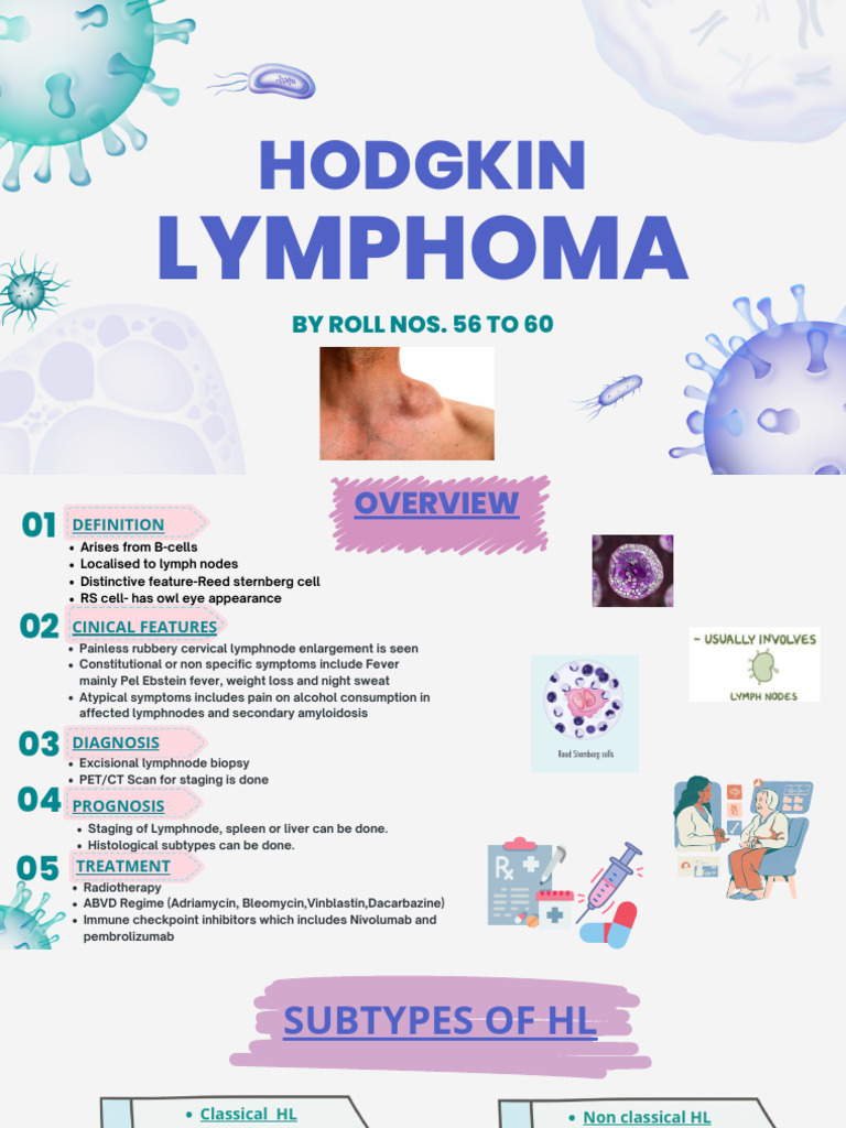 Hodgkin lymphoma ppt | PDF | Lymphoma | Lymph Node