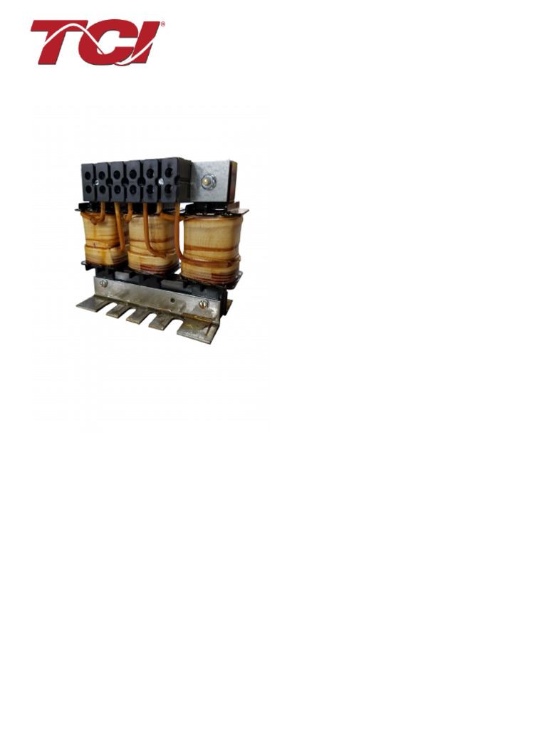 480V 35A 25HP KDR Output Reactor | PDF