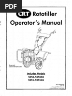Rotary Tiller Operation & Parts Manual | PDF | Tractor | Transmission ...