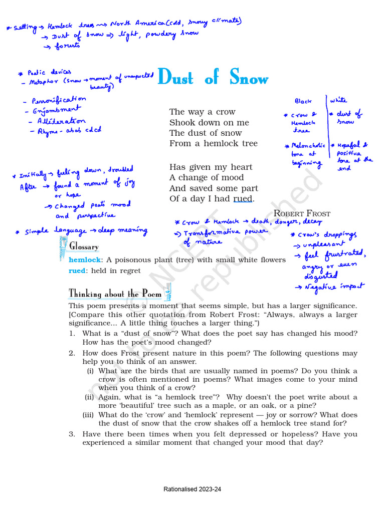 Dust of Snow | PDF