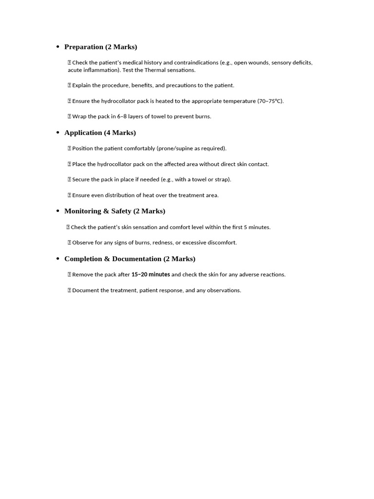 Checklist of HCP | PDF