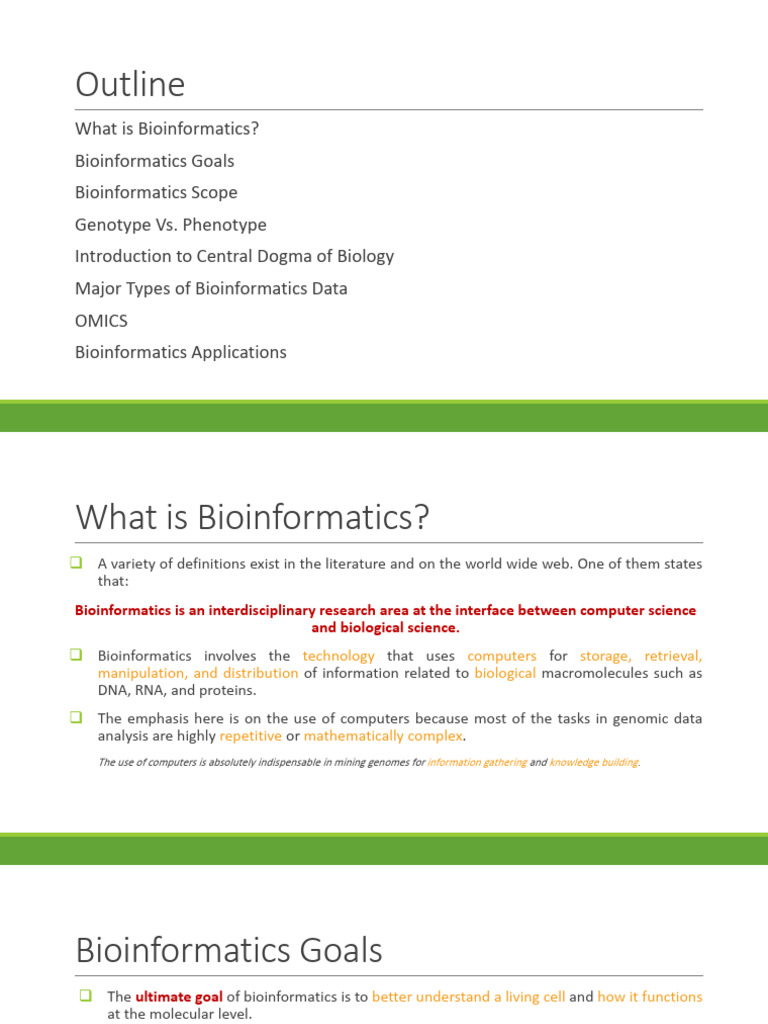 FE - BME - 400 - BI - Week 01 - Lec | PDF | Bioinformatics | Dna Sequencing