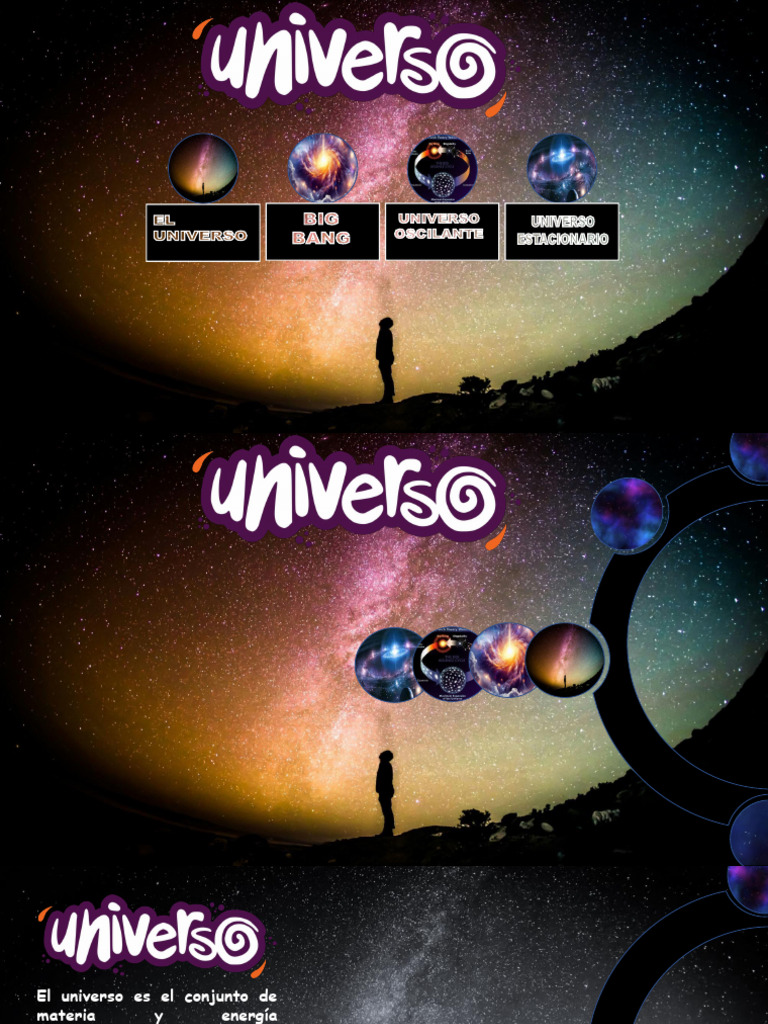 Diapositivas Del Universo | PDF | Universo | Galaxia