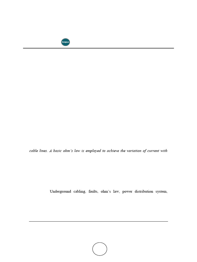 ARDUINO MICROCONTROLLER BASED UNDERGROUND CABLE FAULT DISTANCE LOCATOR | PDF | Insulator ...
