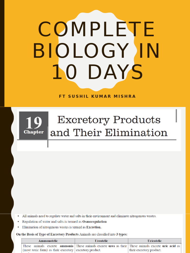 Biology Study Guide in 10 Days | PDF