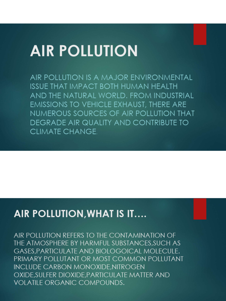 KUNAL 2 | PDF | Air Pollution | Atmosphere Of Earth