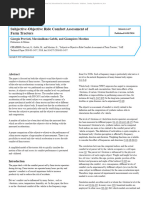 MSSQ-Short: Motion Sickness Assessment | PDF | Nausea | Percentile