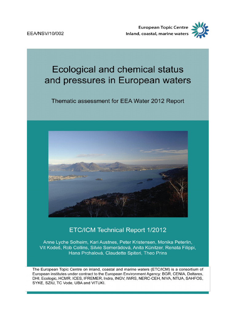 Ecological and Chemical Status and Pressures ETC 13112012 Published ...