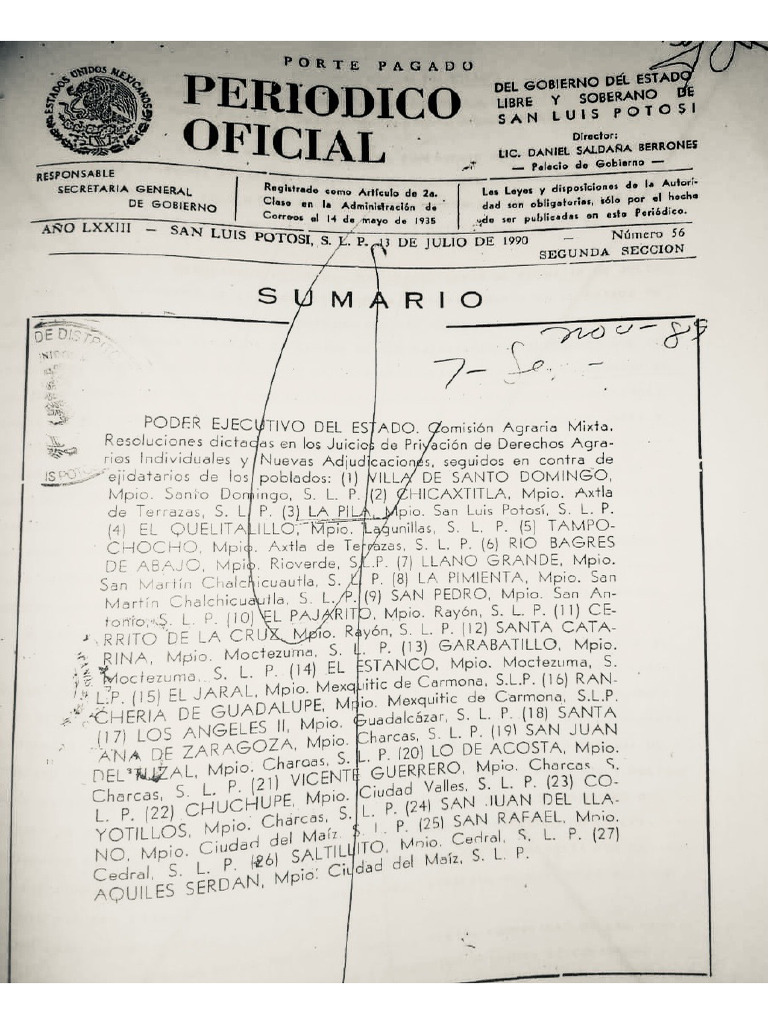 Periódico Oficial La Pila | PDF