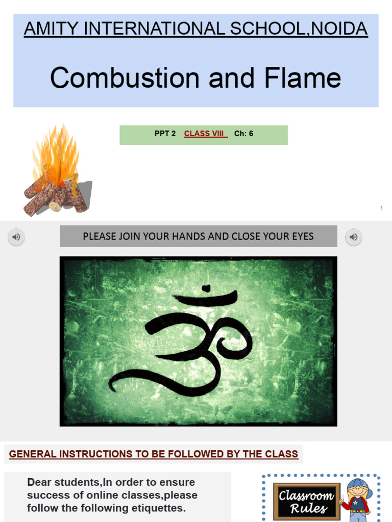 2 Combustion and Flame | PDF | Combustion | Fires