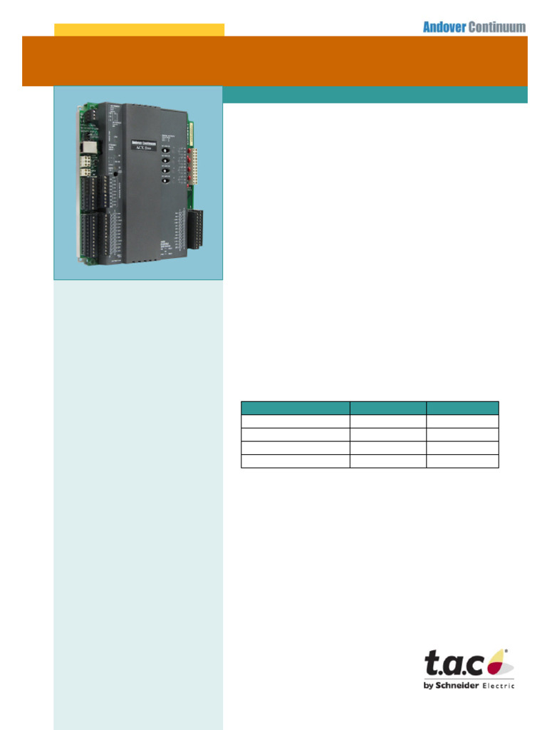 ACX Series of Access Controllers - Feature Blast | PDF | Computer Data Storage | Computing