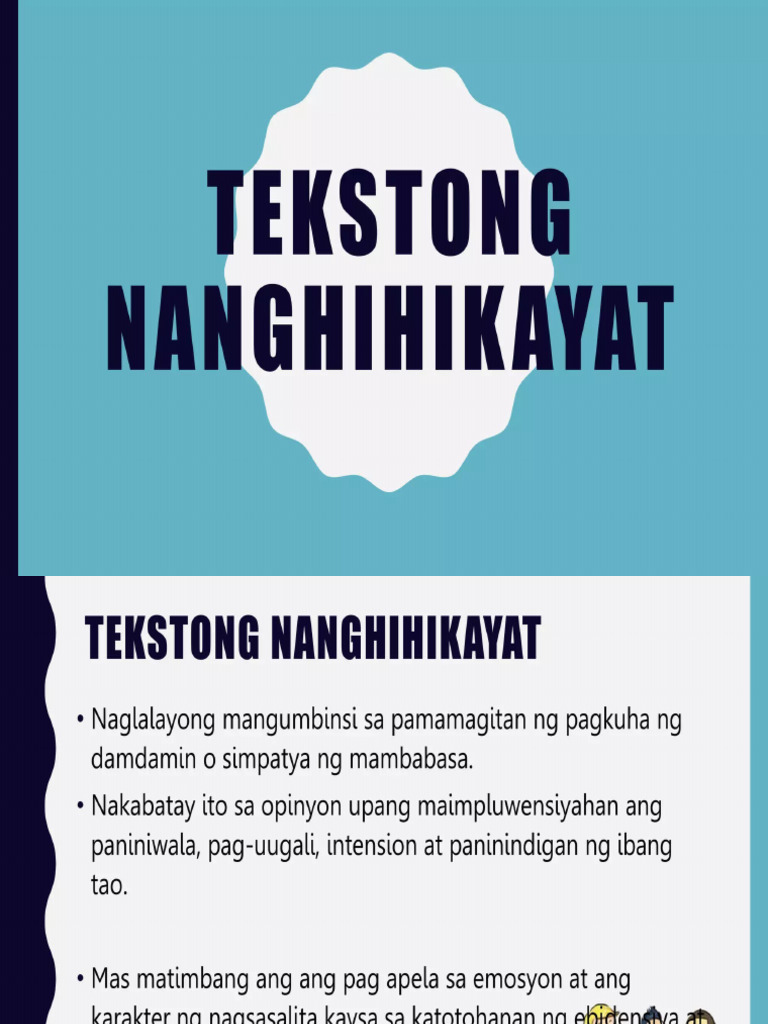 Panghihikayat | PDF