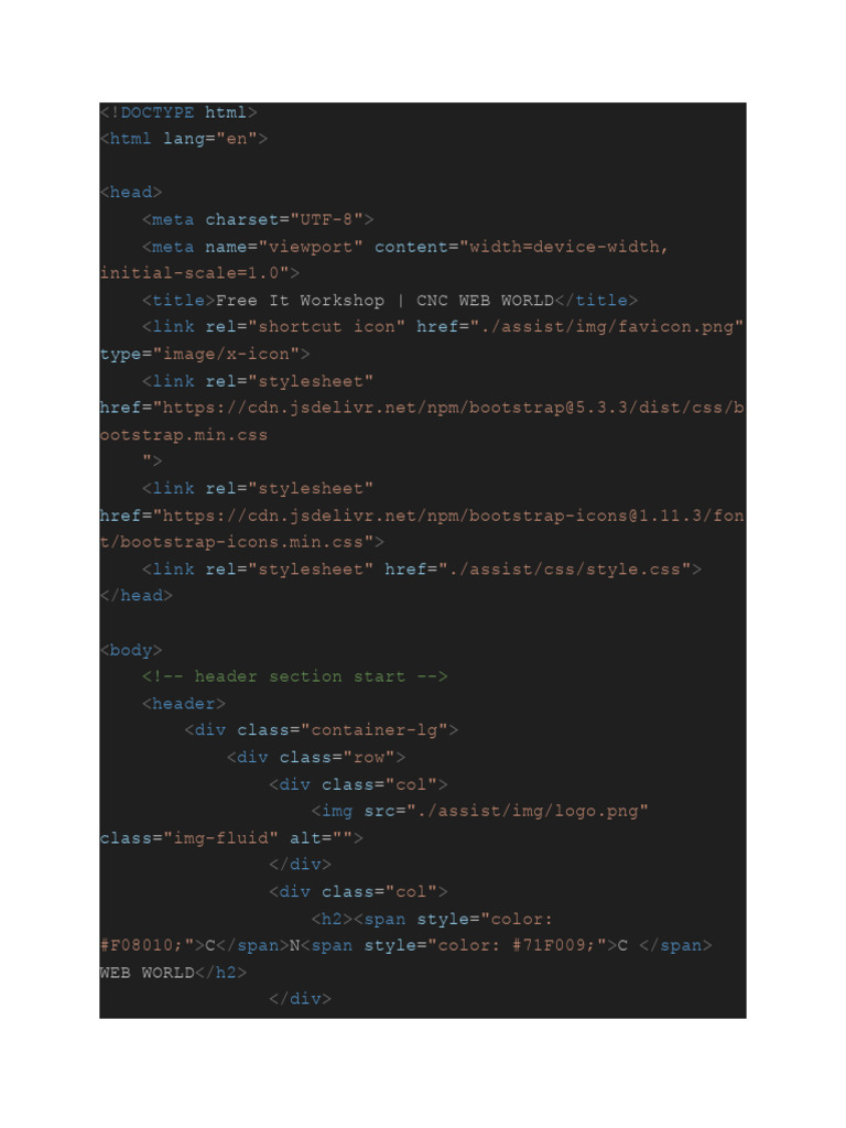 Day-6, Project-1, Join Free It Workshop, Git Upload | PDF | Typefaces | Typography