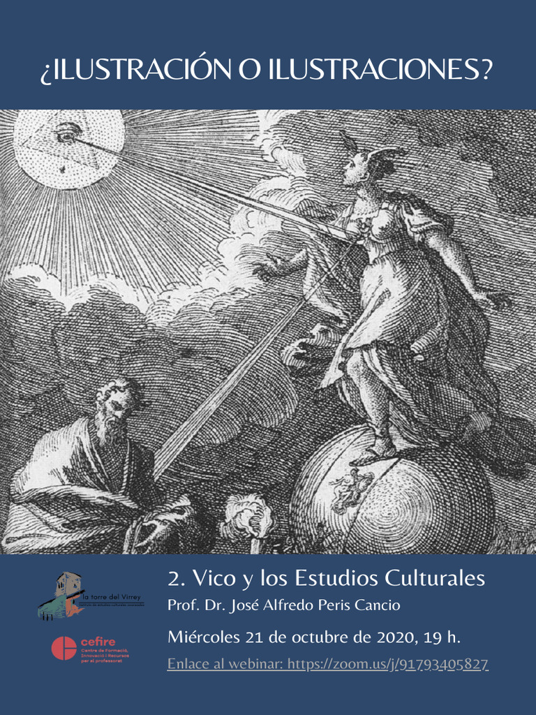 Vico y Los Estudios Culturales. Prof. Dr. José Alfredo Peris Cancio. | PDF