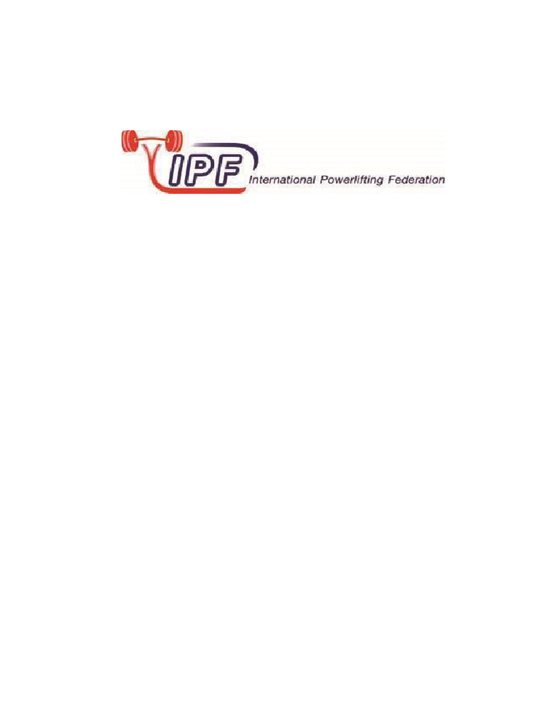 IPF By-Laws 1.2.2025 v10 | PDF | Sports | United Nations General Assembly