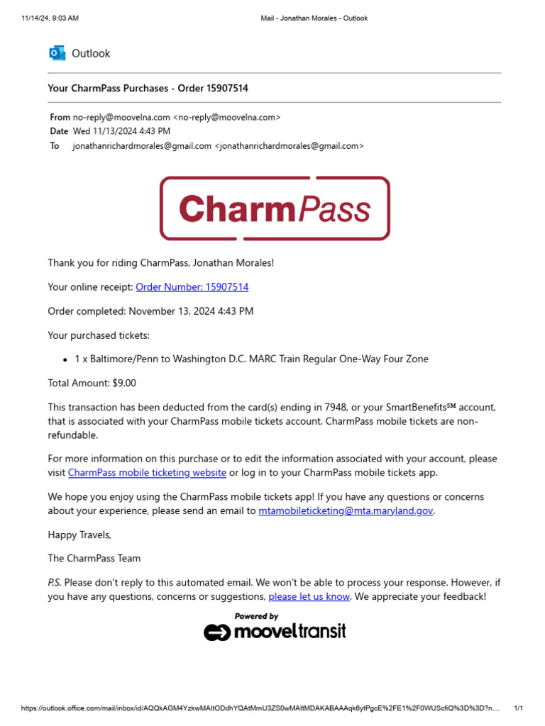 2024 11 13 MARC to DC | PDF