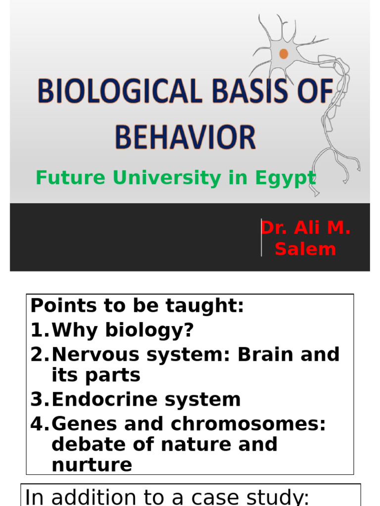 Lecture # 3-Biological Bases On Behaviour 2 | PDF | Twin | Brain