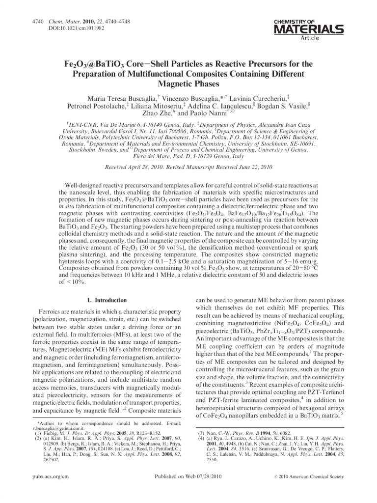 2010-fe2o3-batio3-core-shell-particles-as-reactive-precursors-for-the-preparation-of ...