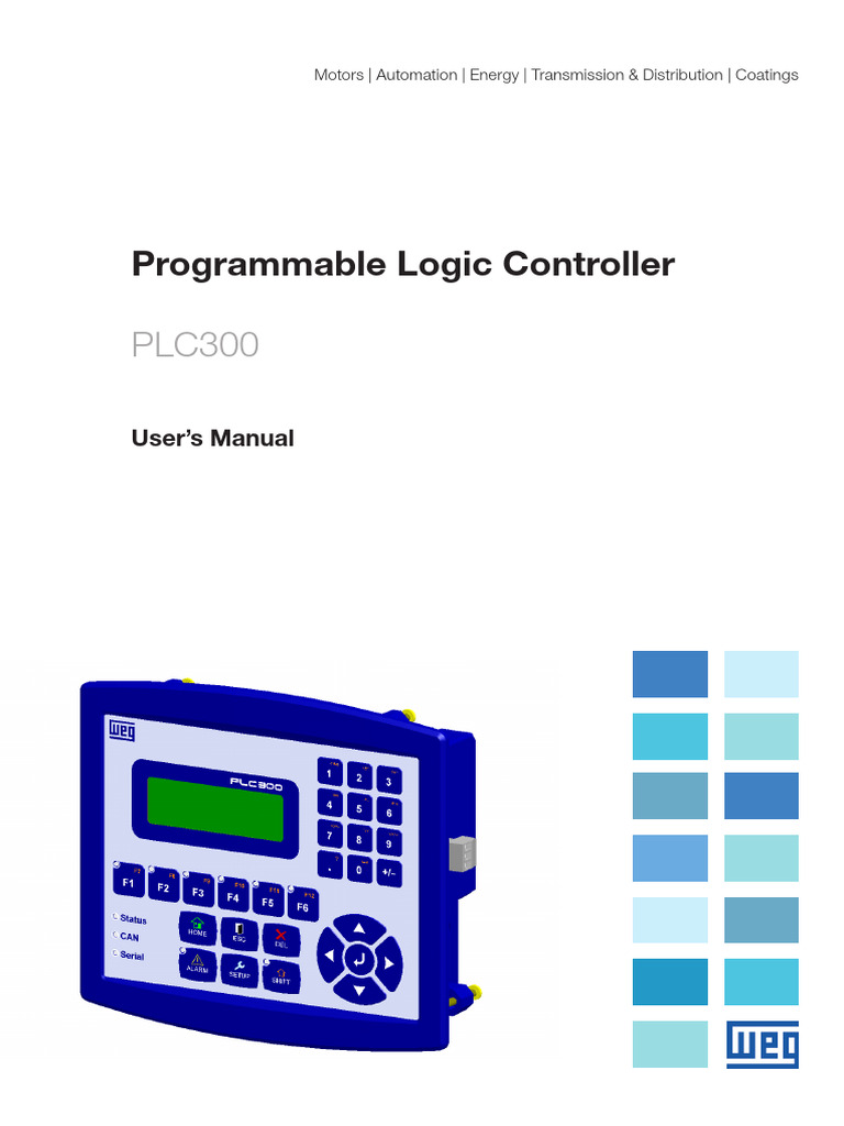 WEG-PLC300-h3-10004642446-user-manual-en | PDF | Programmable Logic Controller | User Interface