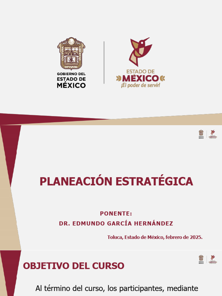 Plaaneación Estratégica 06022025 | PDF | Planificación